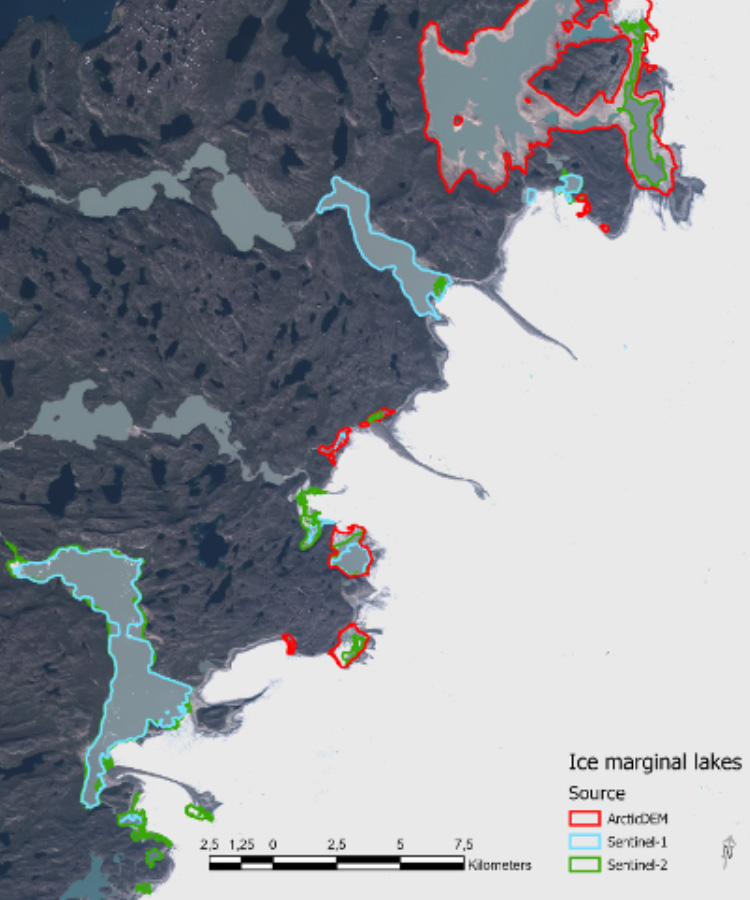 A Greenland – Wide Inventory of Ice – Marginal Lakes – Asiaq